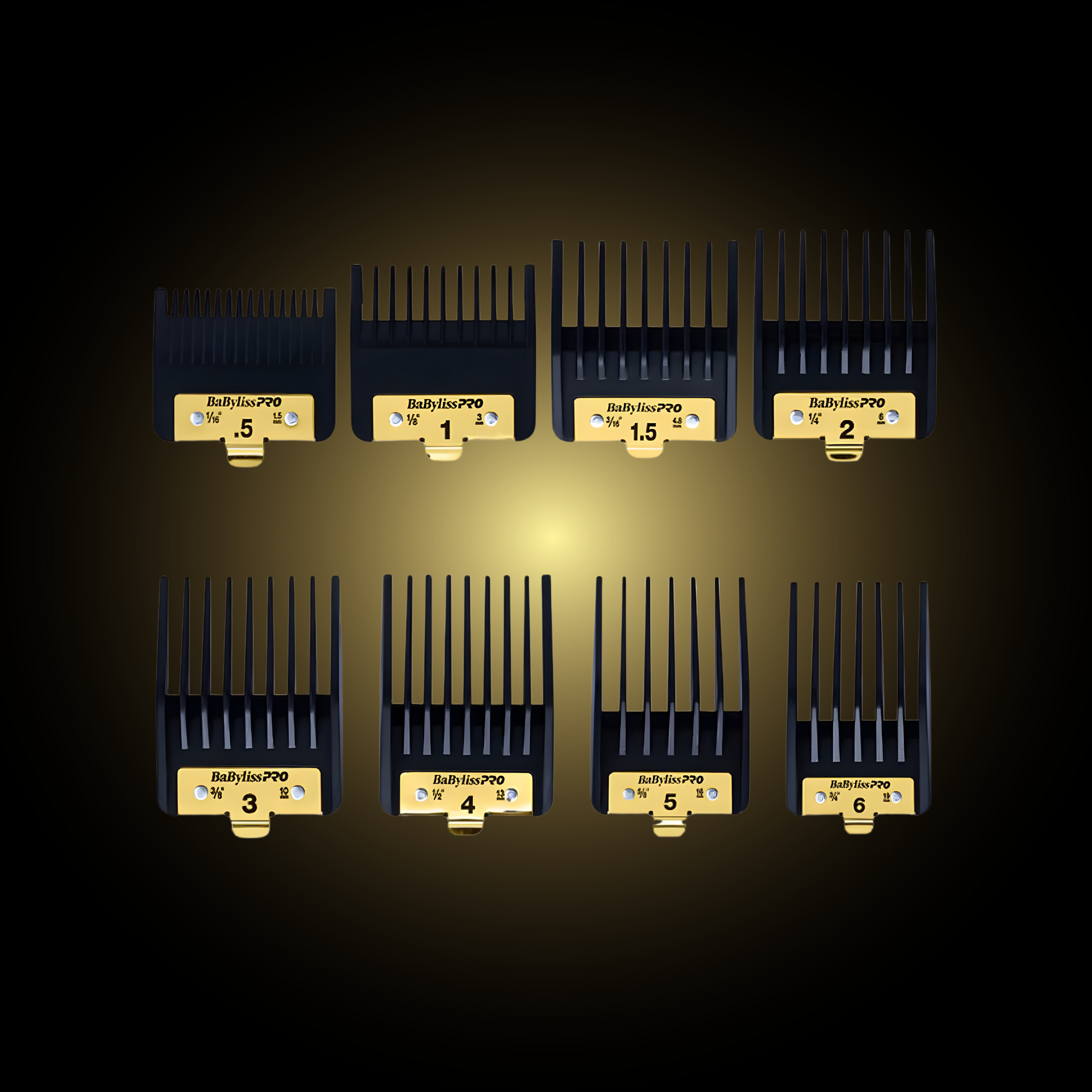 BaByliss PRO Set of 8 Premium Guards – Custom Clippers Store